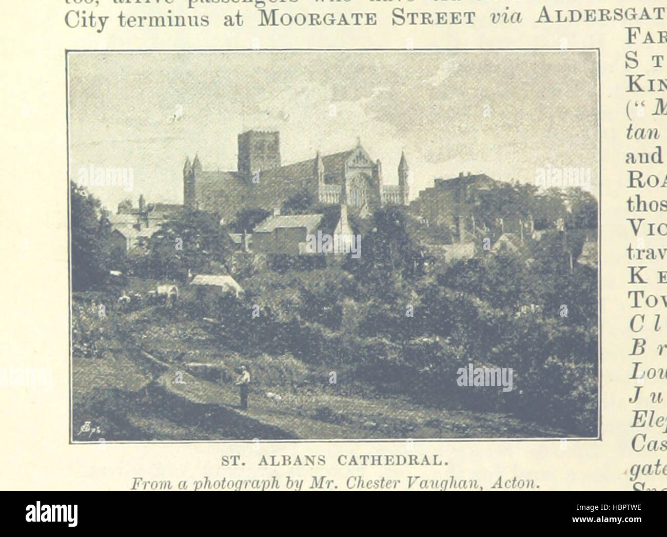 Page 34 of 'The Official Guide to the Midland Railway' showing railway ...
