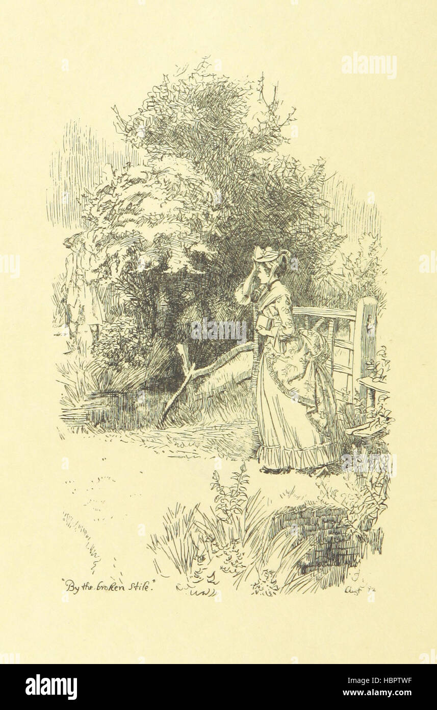 This image from page 126 depicts scenes from 'The Ballad of Beau ...