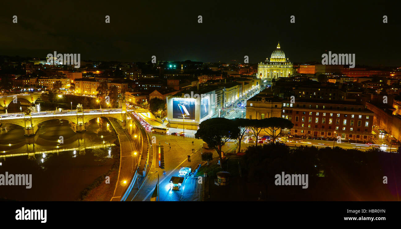 Aerial View Of Vatican City High Resolution Stock Photography and ...