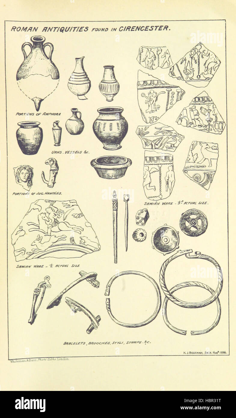 Map of cirencester hi-res stock photography and images - Alamy