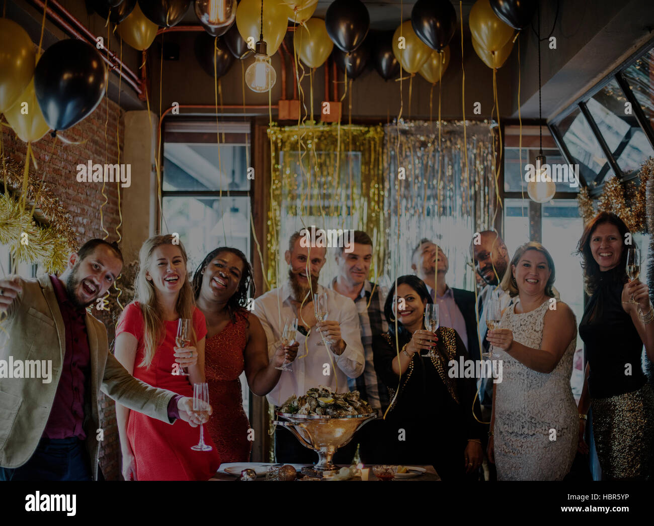 People Party Celebration Drinks Cheers Happiness Concept Stock Photo ...