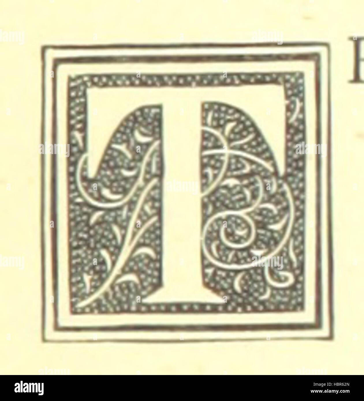 The illustration shows the parish and priory of Lenton, including ...