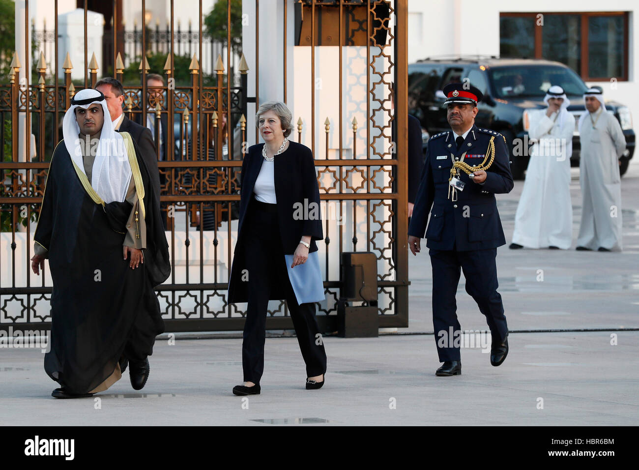 Bahrain for a meeting with emir of kuwait hi-res stock photography and ...