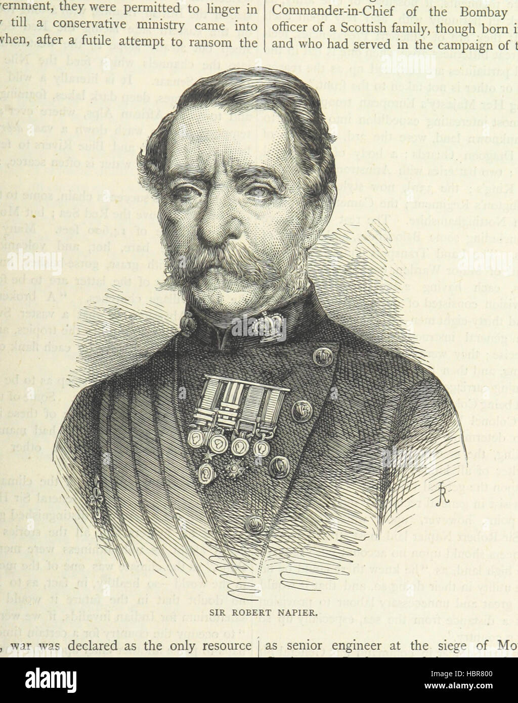 William john napier hi-res stock photography and images - Alamy