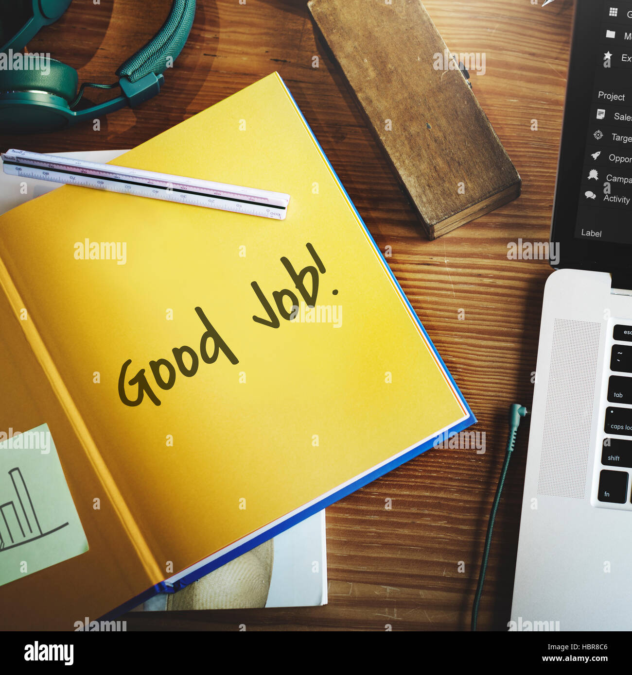 Good Job Outstanding Perfect Satisfying Success Concept Stock Photo - Alamy