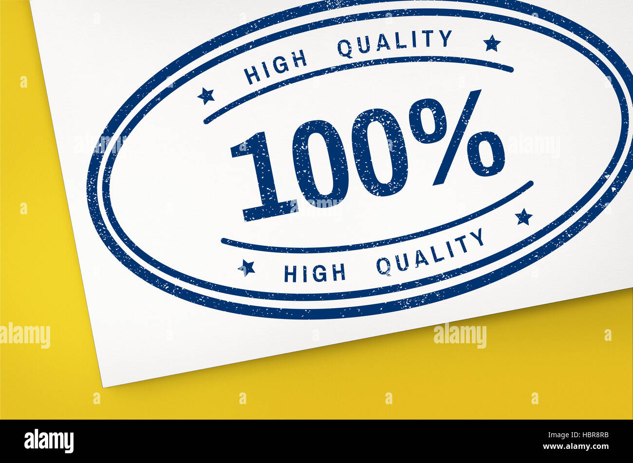 100% Approved Exclusive Guarantee Product Concept Stock Photo - Alamy