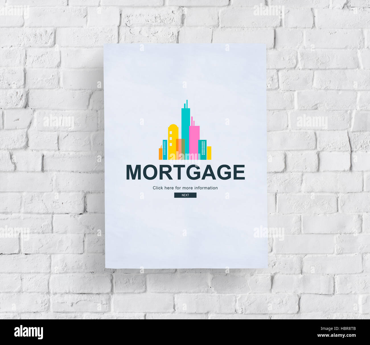 Mortgage Property Investment Residential Building Concept Stock Photo ...