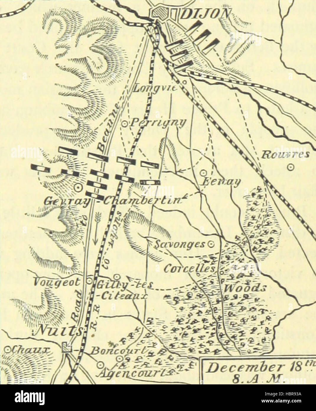 Europe franco prussian war map hi-res stock photography and images - Alamy