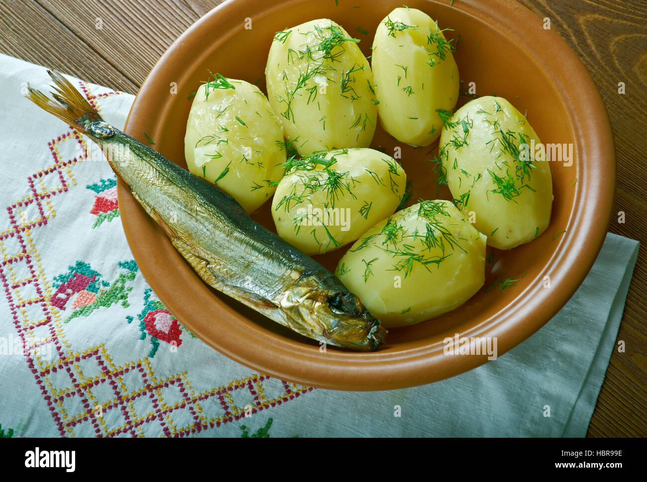 Finnish new potatoes Stock Photo - Alamy