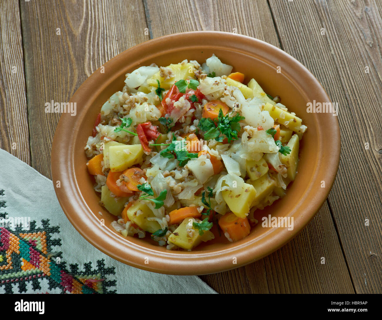 Lithuanian vegetable stew Stock Photo - Alamy