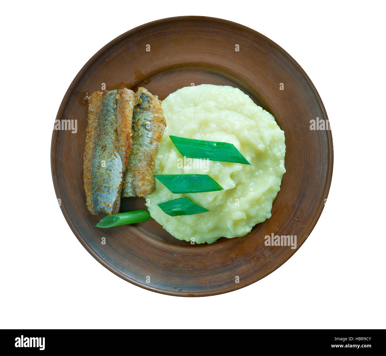 Marinated herring fillets Cut Out Stock Images & Pictures - Alamy