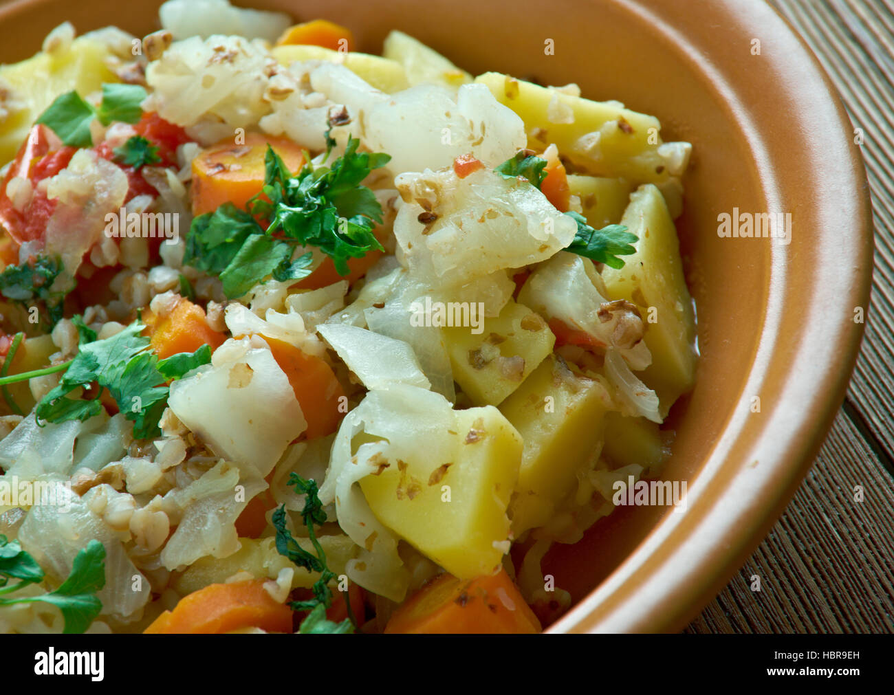 Lithuanian vegetable stew Stock Photo - Alamy