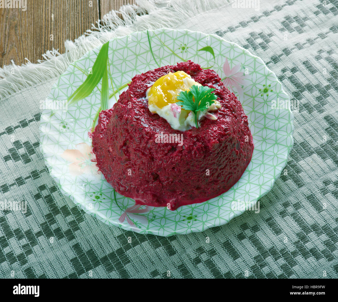 Beet tartare hi-res stock photography and images - Alamy