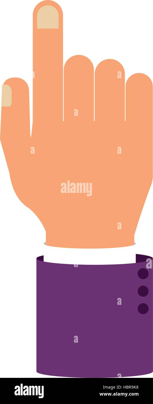 Purple finger nails Stock Vector Images - Alamy