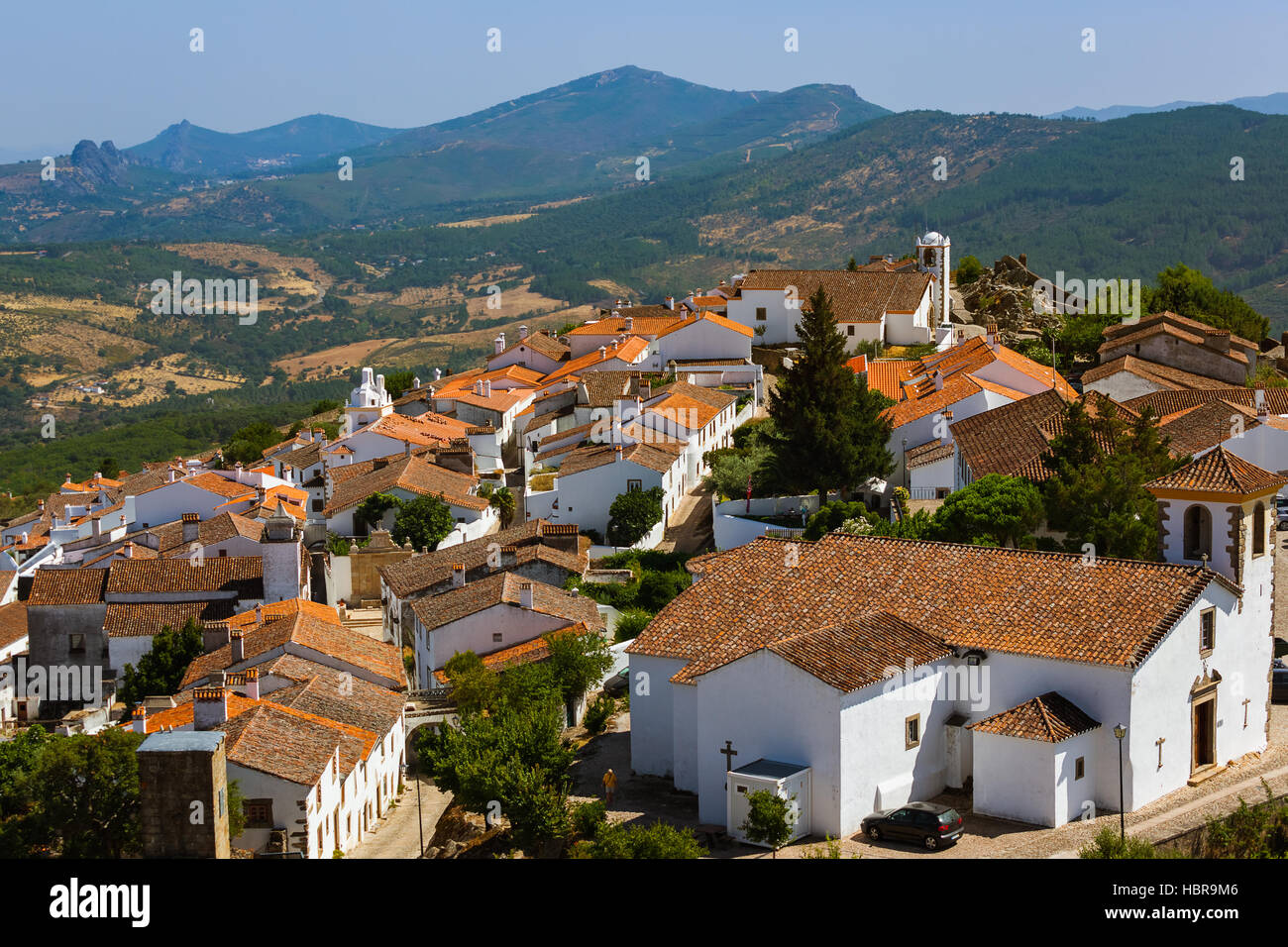 Village Marvao - Portugal Stock Photo - Alamy