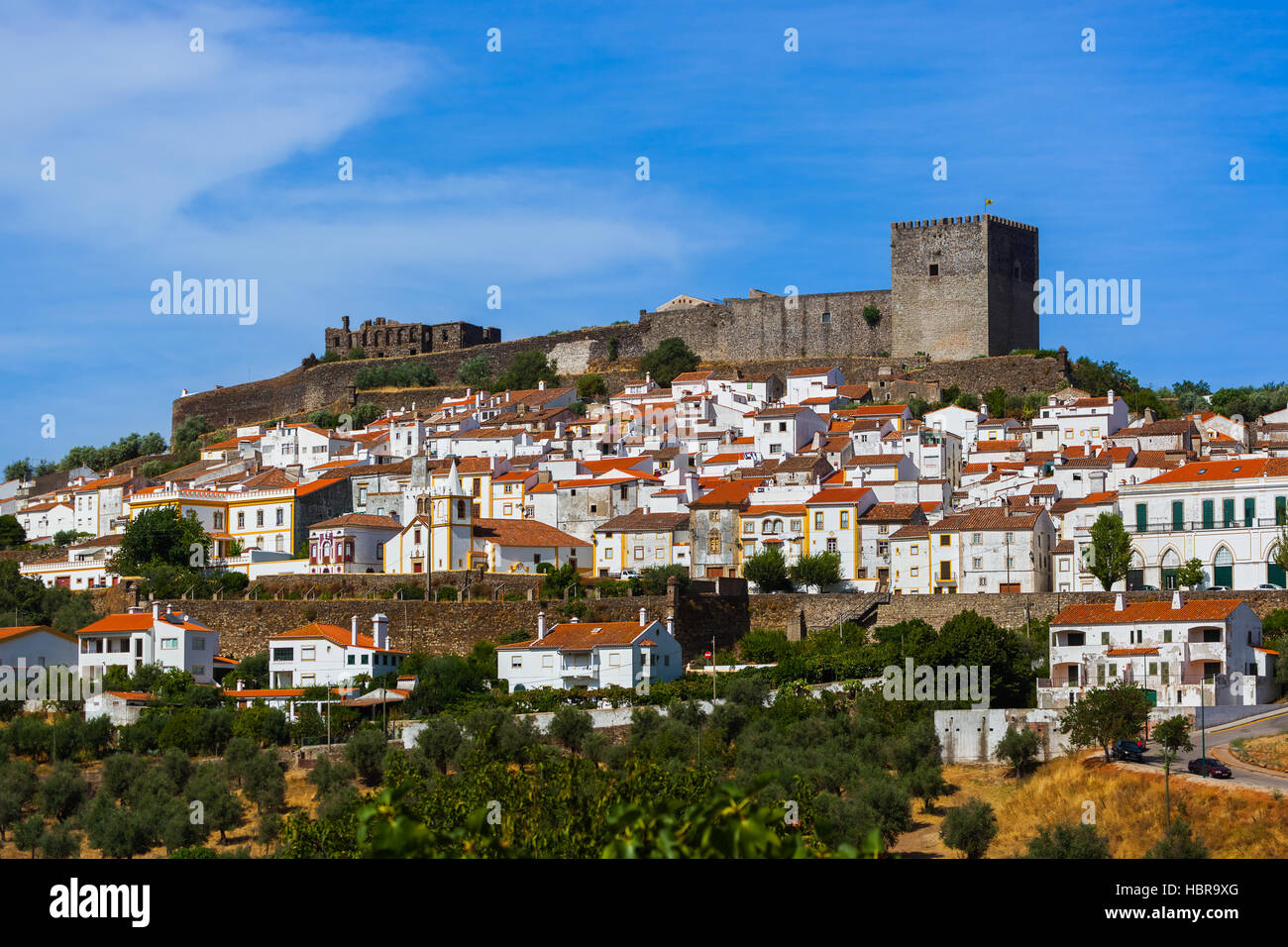 Old town Castelo De Vide - Portugal Stock Photo - Alamy