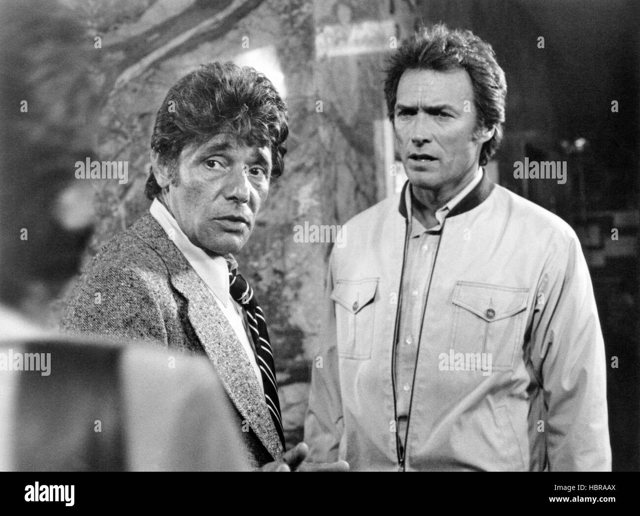 THE ENFORCER, from left: Harry Guardino, Clint Eastwood, 1976 Stock ...