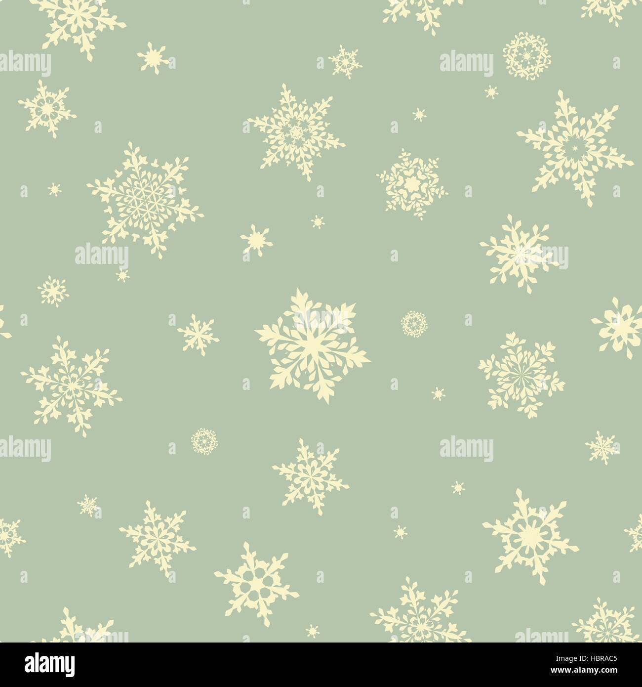 Snowflake holiday decoration seamless Stock Vector Images - Alamy