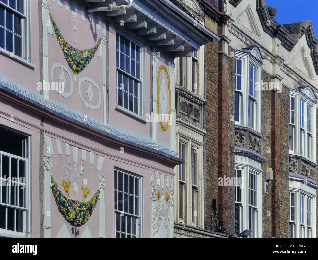 Pargeting pargetting hi-res stock photography and images - Alamy