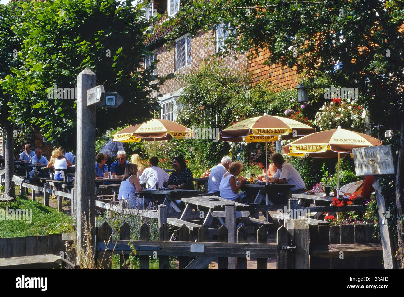 The Crown Inn Pub. Groombridge. Kent. UK Stock Photo - Alamy