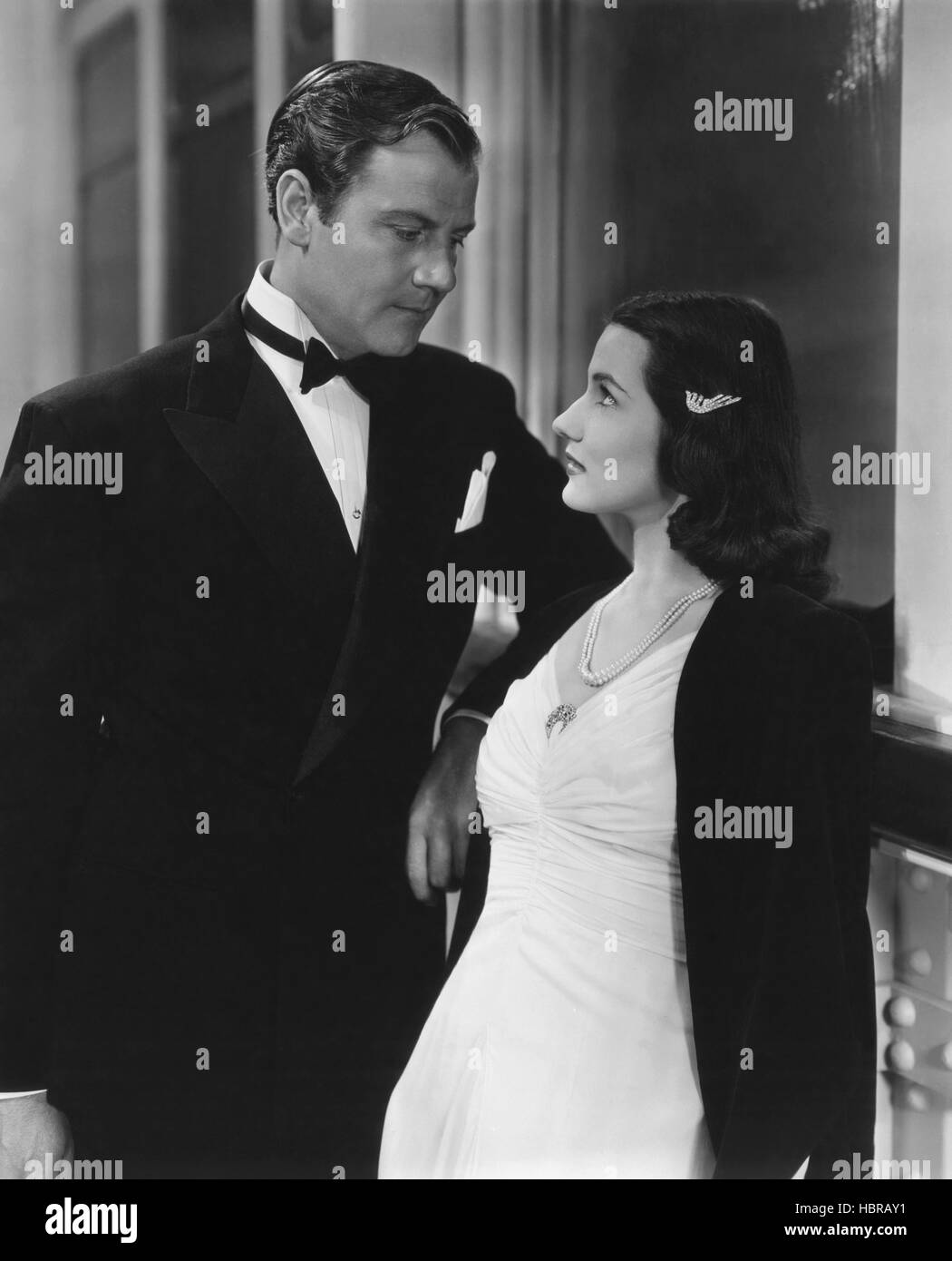 ESPIONAGE AGENT, from left: Joel McCrea, Brenda Marshall, 1939 Stock ...