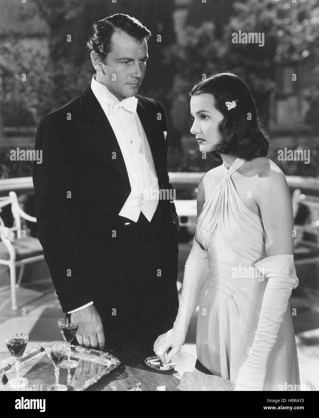 ESPIONAGE AGENT, from left: Joel McCrea, Brenda Marshall, 1939 Stock ...