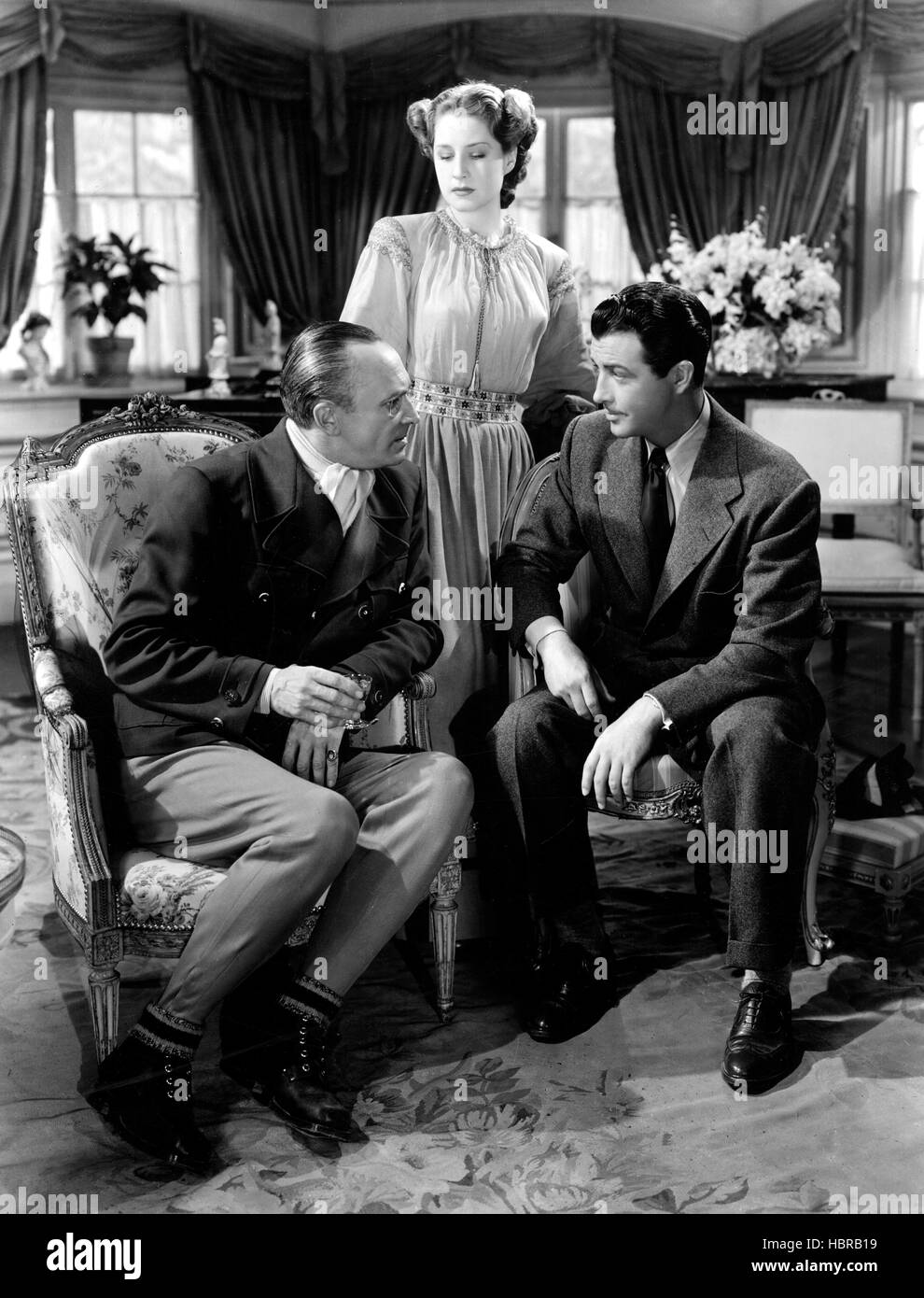 ESCAPE, Conrad Veidt, Norma Shearer, Robert Taylor, 1940 Stock Photo ...