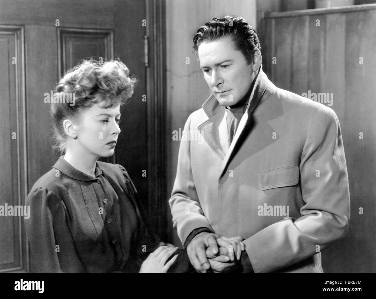 ESCAPE ME NEVER, from left, Ida Lupino, Errol Flynn, 1947 Stock Photo ...