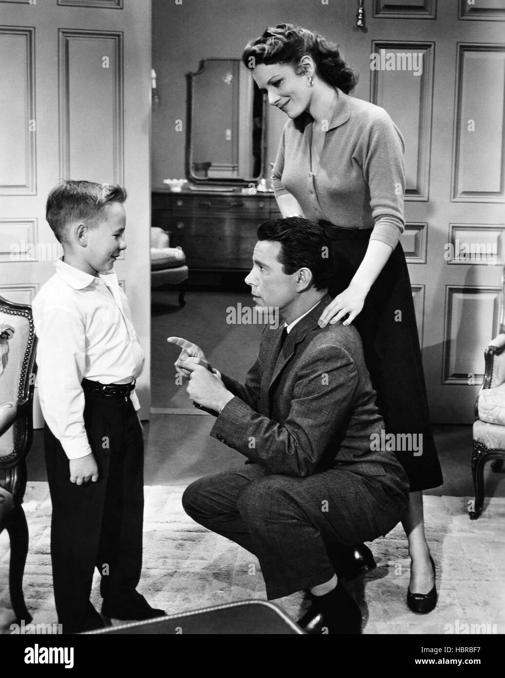 EVERYTHING BUT THE TRUTH, from left: Tim Hovey, John Forsythe, Maureen ...