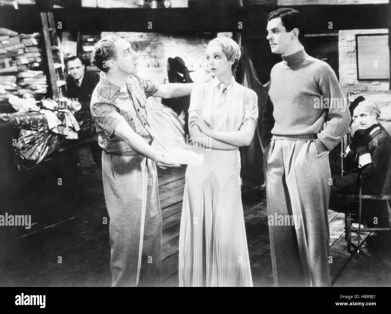 EVERGREEN, from left: Sonnie Hale, Jessie Matthews, Barry MacKay, 1934 Stock Photo - Alamy