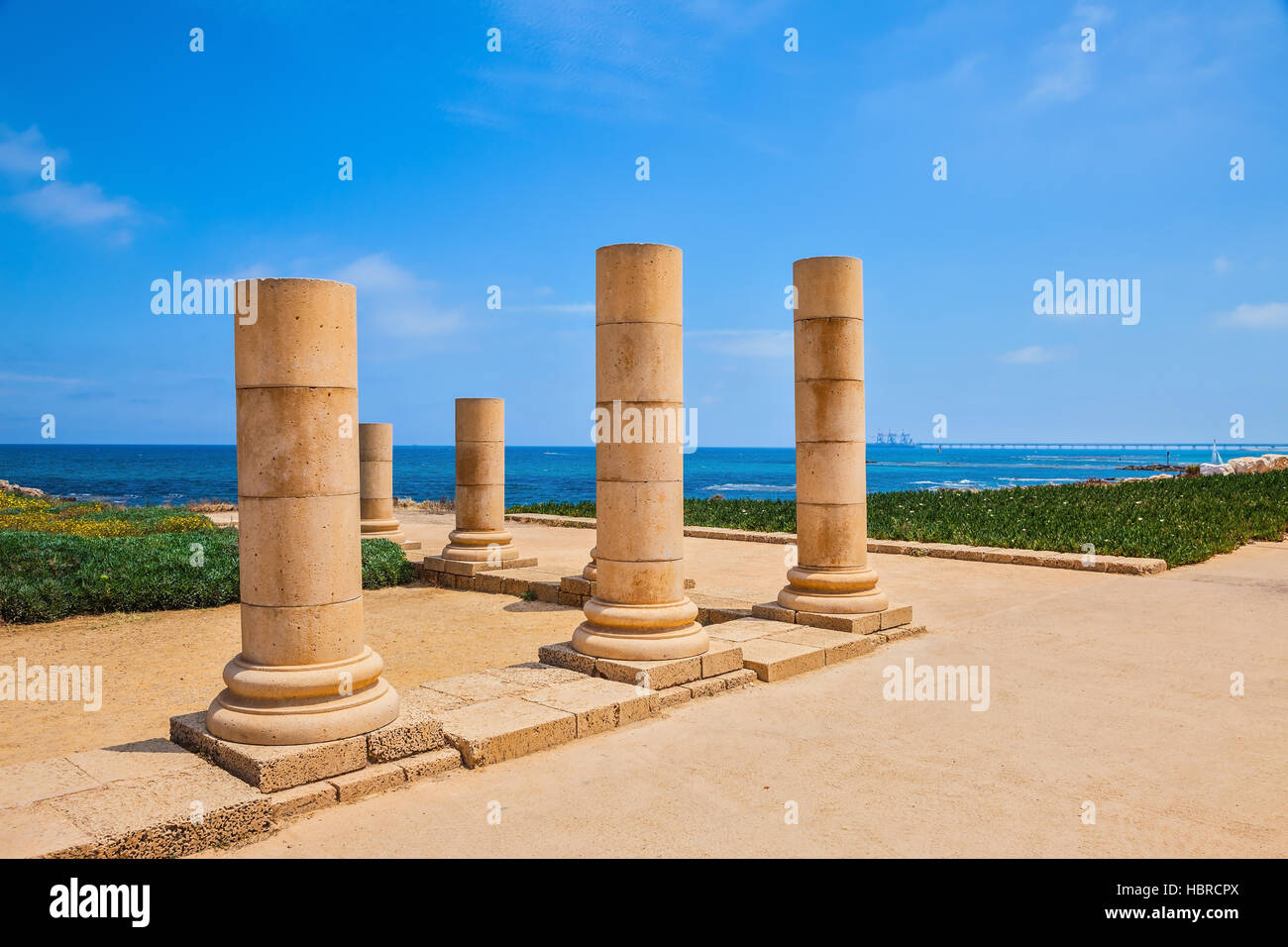 Ancient Roman period on Mediterranean coast Stock Photo - Alamy