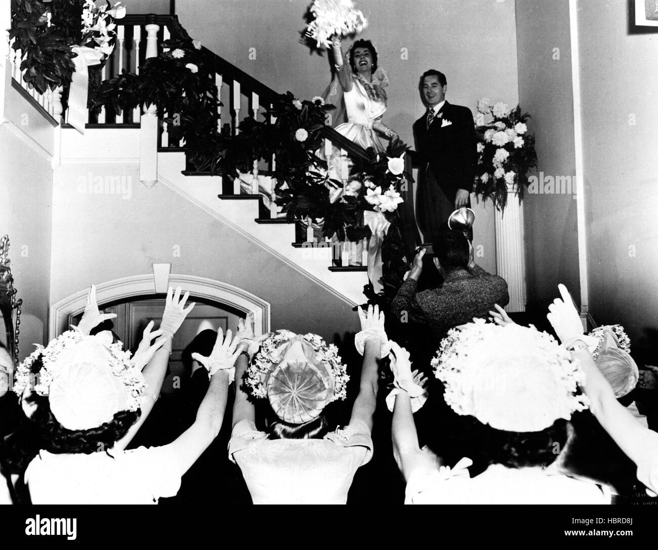 FATHER OF THE BRIDE, Elizabeth Taylor, Don Taylor, 1950 Stock Photo - Alamy