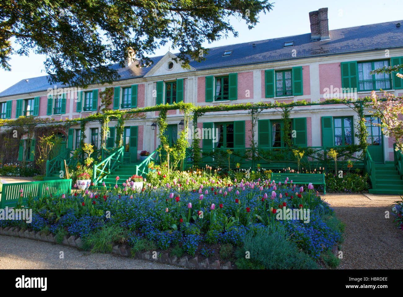 Claude monet house hi-res stock photography and images - Alamy