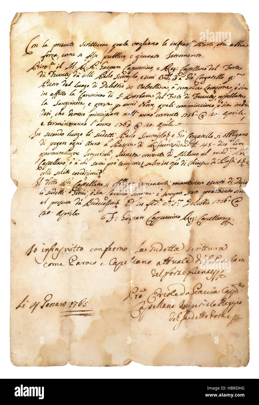 handwriting on old vintage paper Stock Photo - Alamy