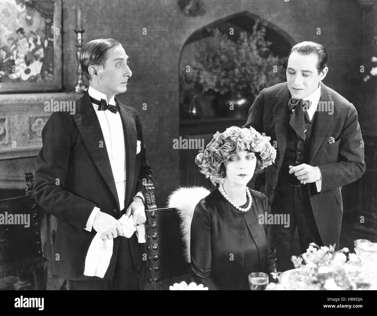 THE FAST SET, from left: Edgar Norton, Zasu Pitts, Elliott Dexter, 1924 ...