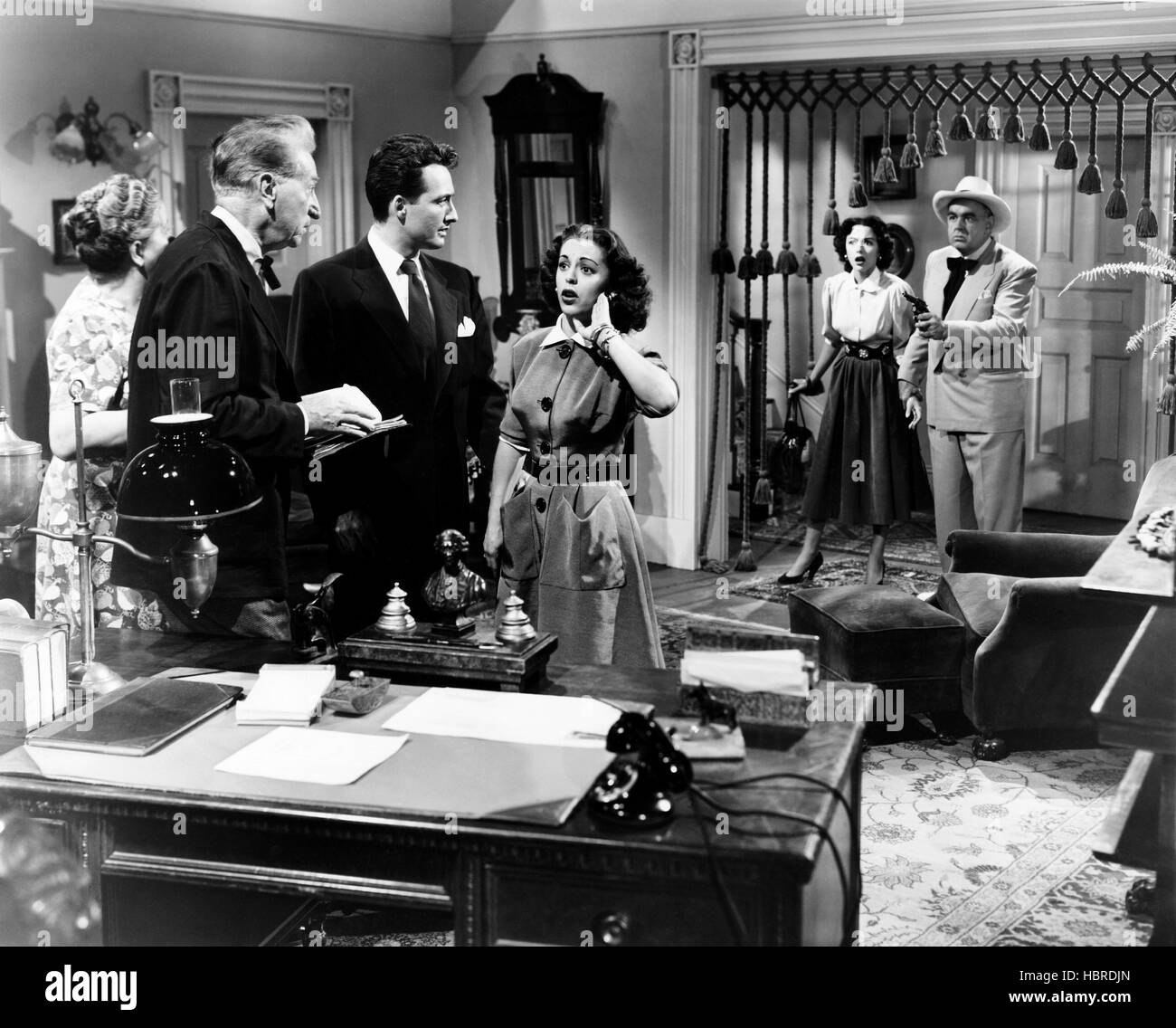 THE FABULOUS SENORITA, from left, Elizabeth Slifer, Olin Howland ...