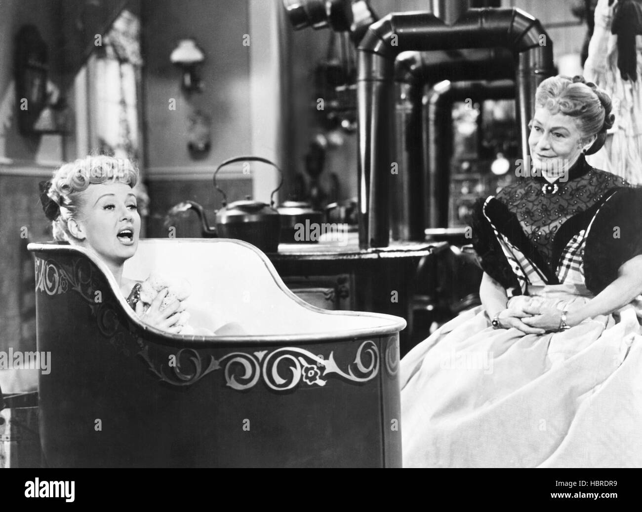 THE FARMER TAKES A WIFE, from left, Betty Grable, Thelma Ritter, 1953 ...