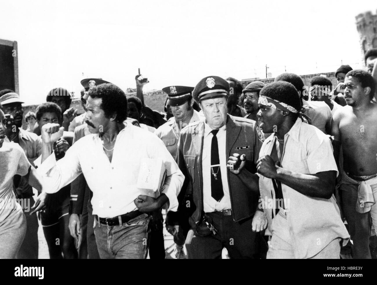 FAST-WALKING, Robert Hooks (with mustache), M. Emmet Walsh, 1982, (c ...