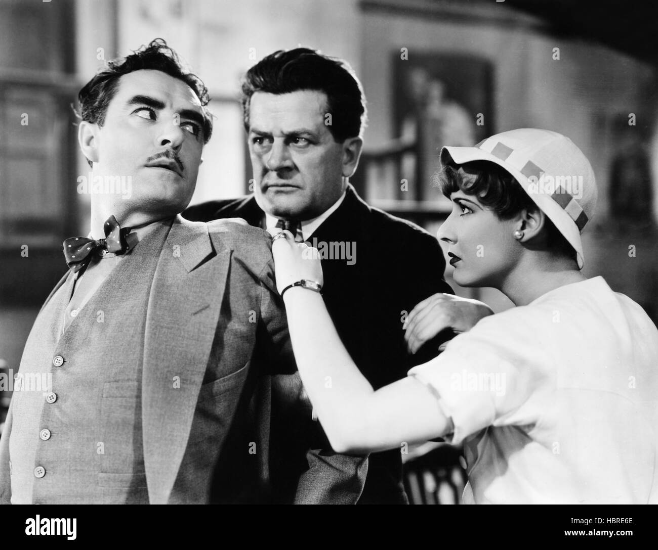 FAST WORKERS, from left, John Gilbert, Pat Moriarity, Ben Taggart, Mae Clarke, 1933 Stock Photo ...