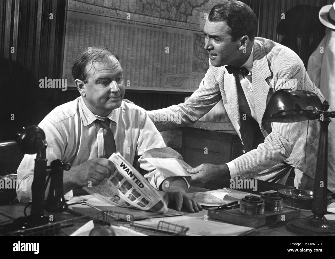 THE FBI STORY, Parley Baer, James Stewart, 1959 Stock Photo - Alamy