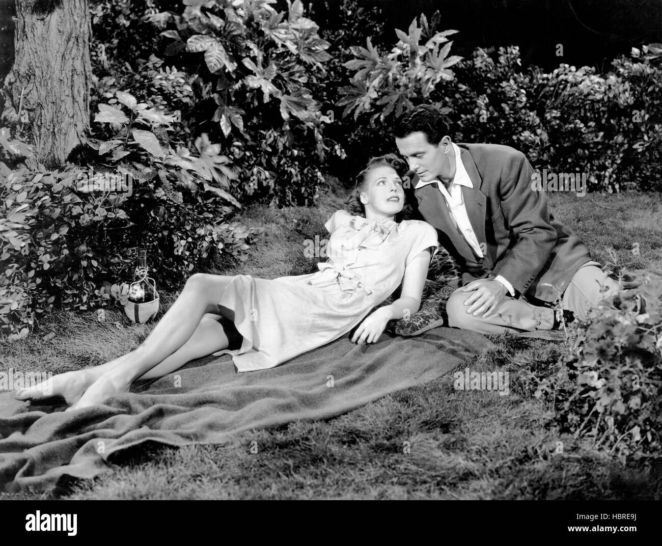 FEAR, (aka THE BLACK TOWER), from left, Anne Gwynne, Peter Cookson ...