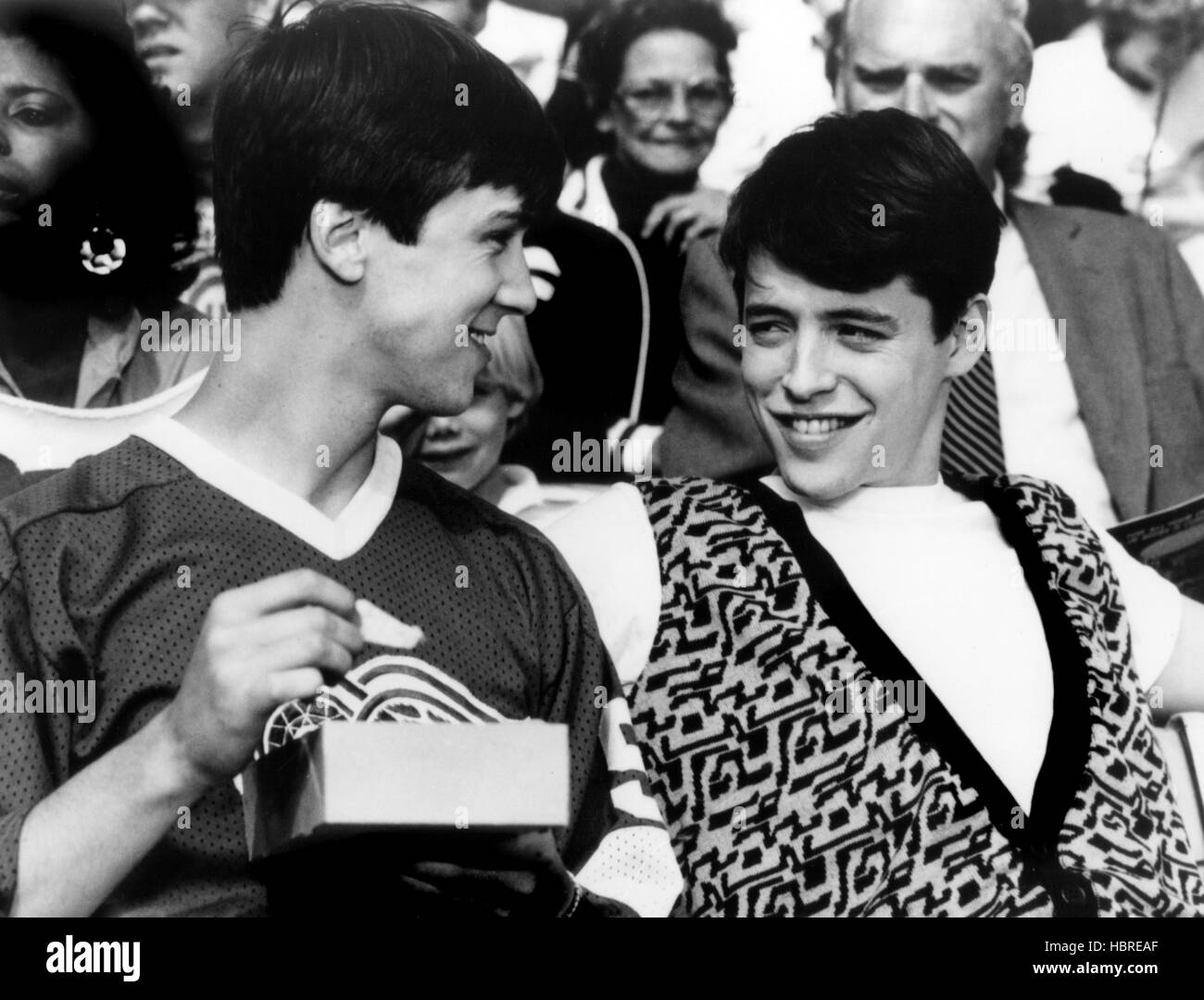 FERRIS BUELLER'S DAY OFF, l-r: Alan Ruck, Matthew Broderick, 1986 ...