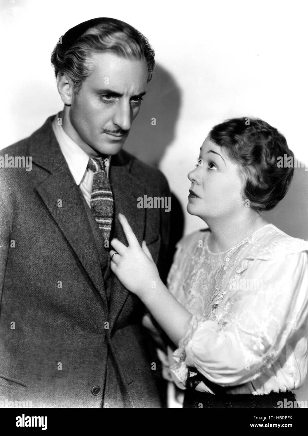 A FEATHER IN HER HAT, from left, Basil Rathbone, Pauline Lord, 1935 ...