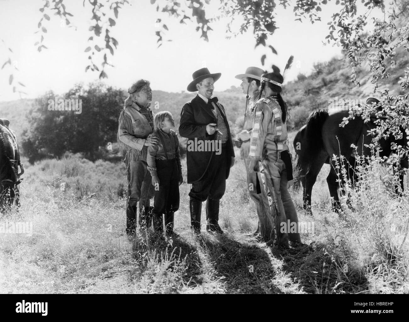 FIGHTING WITH KIT CARSON, from left: Edmund Breese, Betsy King Ross ...