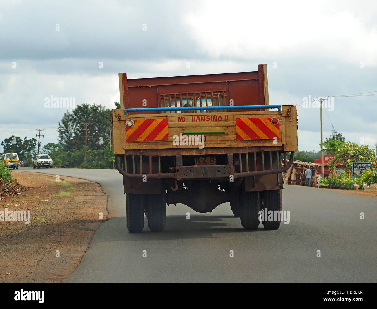 Lorry tailgate hi-res stock photography and images - Alamy