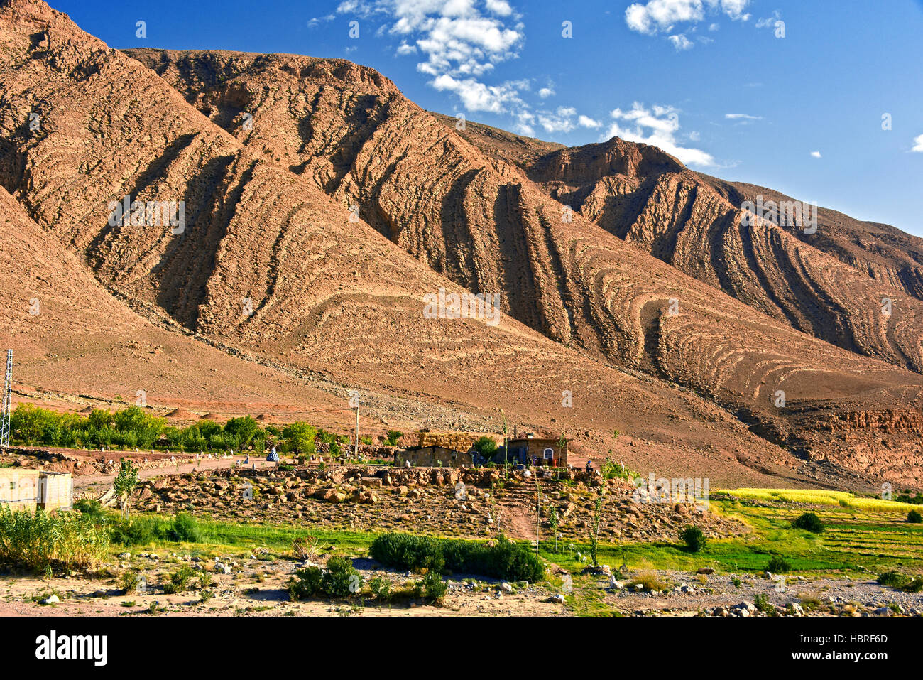 Landscape view of high Atlas Mountains Stock Photo - Alamy