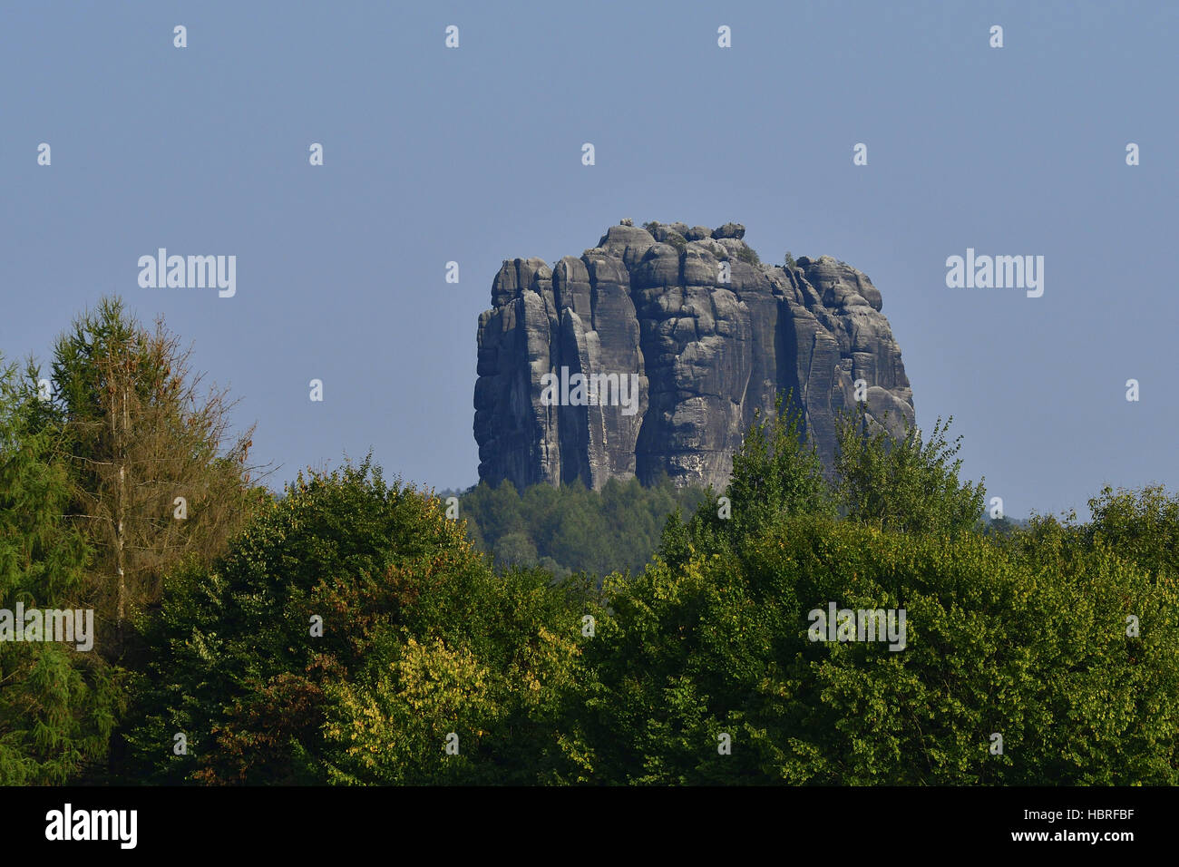 Falkenstein elbsandsteingebirge sachsen saxony hi-res stock photography ...