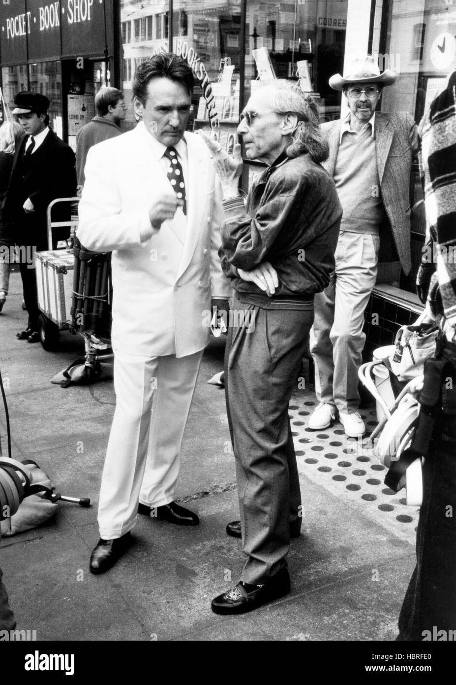 FLASHBACK, from left: Dennis Hopper, director Franco Amurri on set ...
