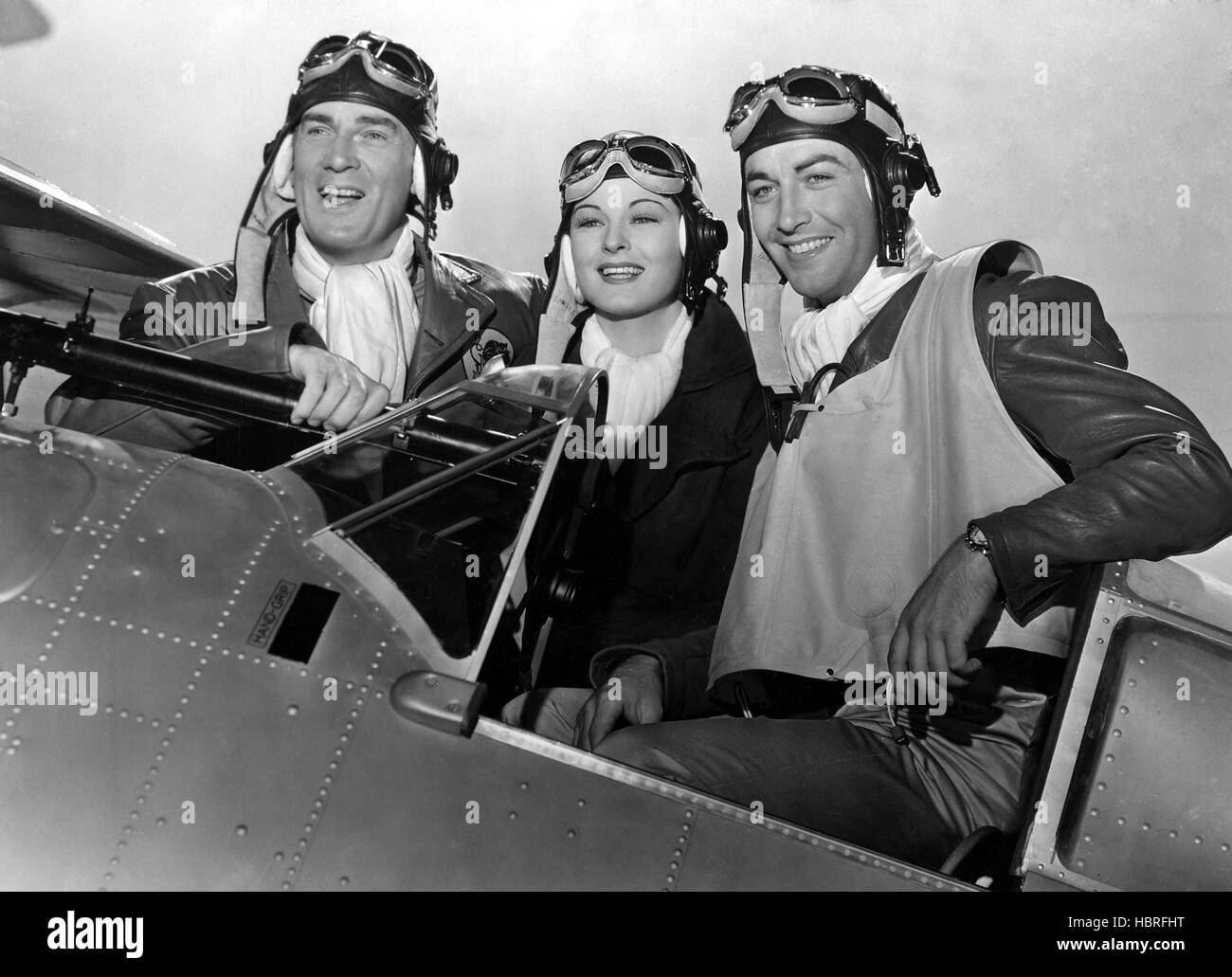 FLIGHT COMMAND, Walter Pidgeon, Ruth Hussey, Robert Taylor, 1940 Stock ...
