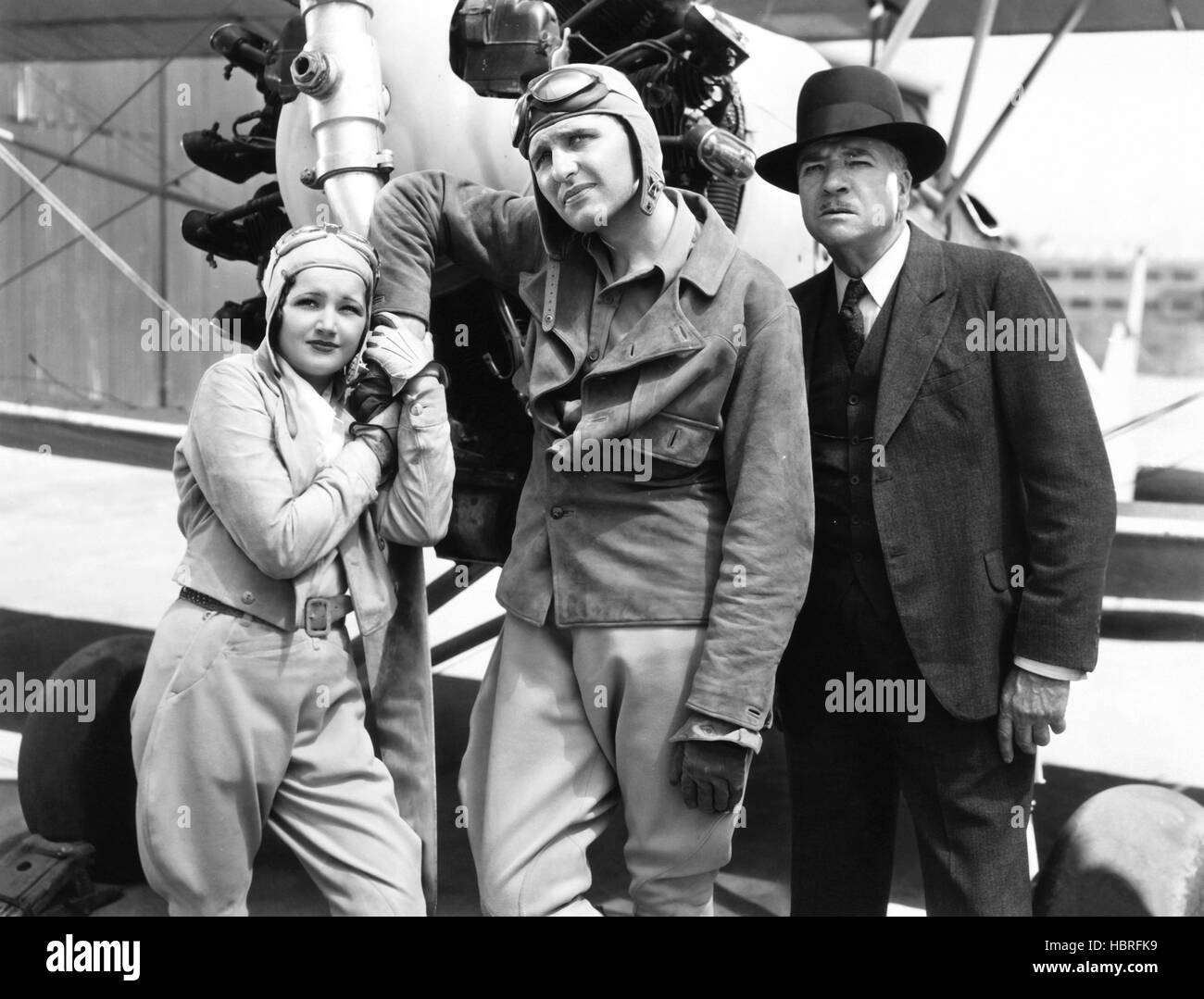 FLYING DEVILS, from left: Arline Judge, Ralph Bellamy, Frank LaRue ...